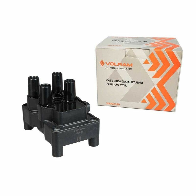 Катушка зажигания VOLRAM для а/м FORD Focus II, III, Mondeo III, IV, Fiesta V, VI, VOLRAM VR25131