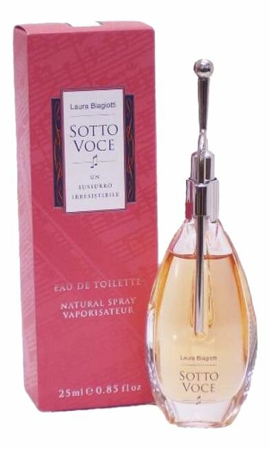 Laura Biagiotti Sotto Voce Туалетная вода для женщин 25 ml Vintage