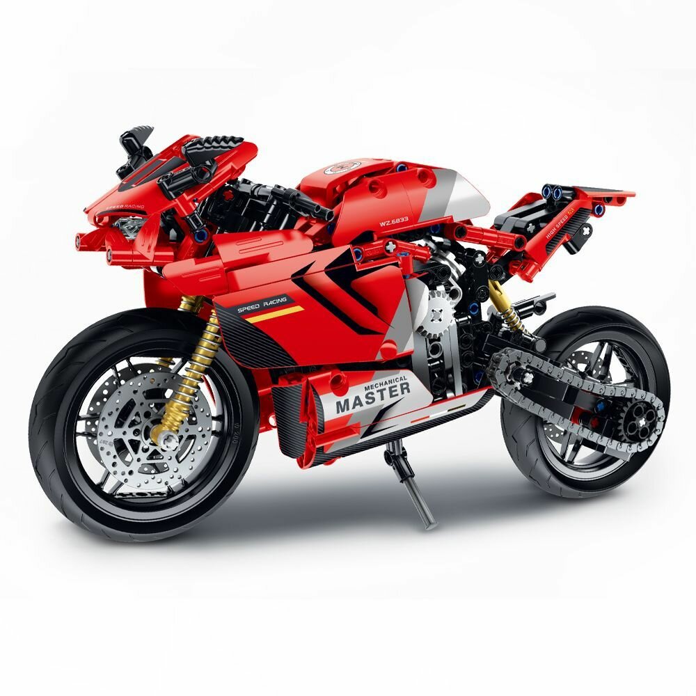 Конструктор Im.Master 6833, Красный спортивный мотоцикл, техник