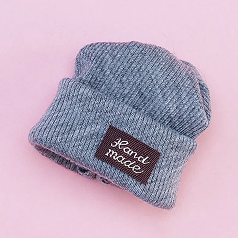 Кукольная шапка для кукол 1/6 Серый, Gray