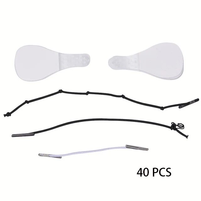 Невидимые наклейки для лица DJBS, 40 шт.