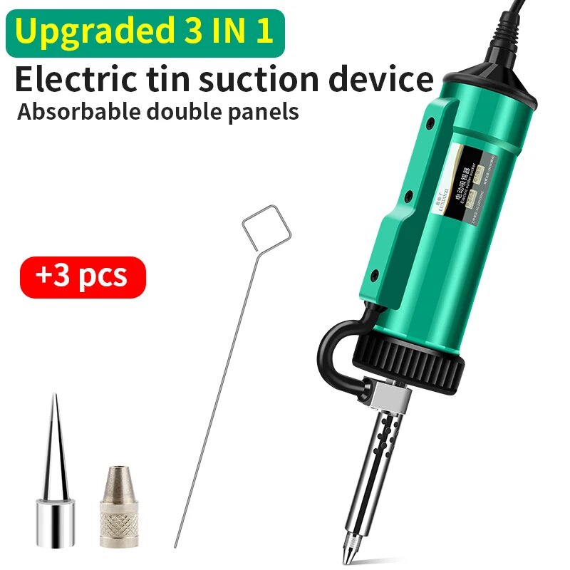 LUXIANZI Электронный паяльник LXZ921184 3 в 1 черный 220В 220v, EU, 40w 220V
