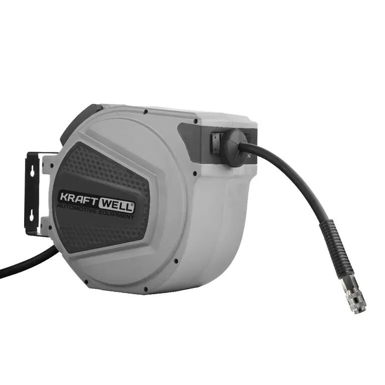KraftWell Катушка для раздачи воздуха/воды, закрытая пластиковая KRW1731. C4