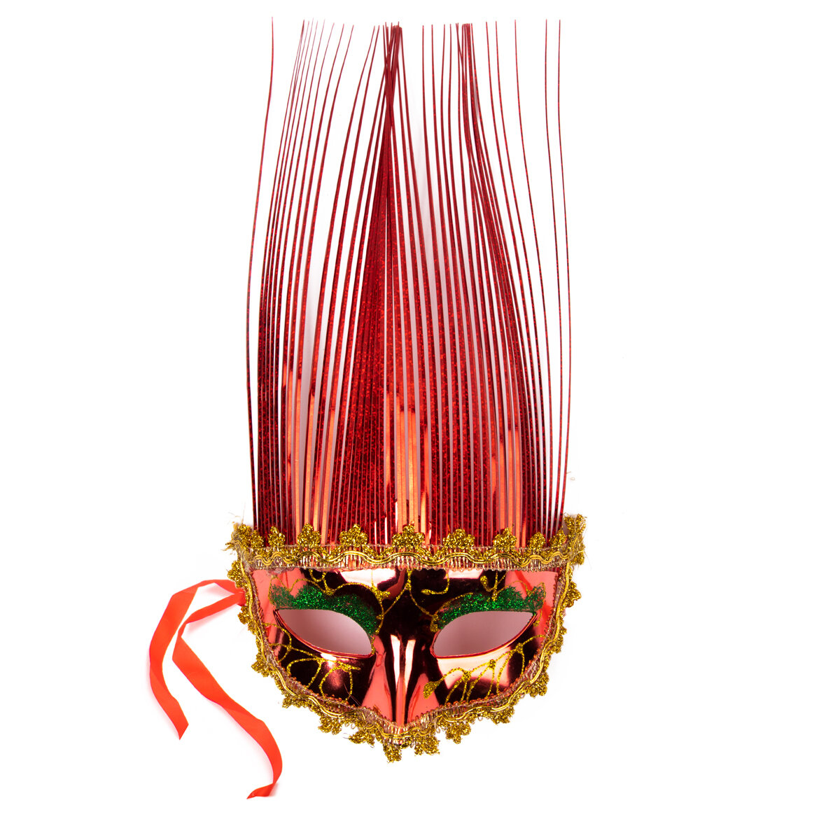 "BOOMZEE" PBZ-79 Маска карнавальная 01_красный
