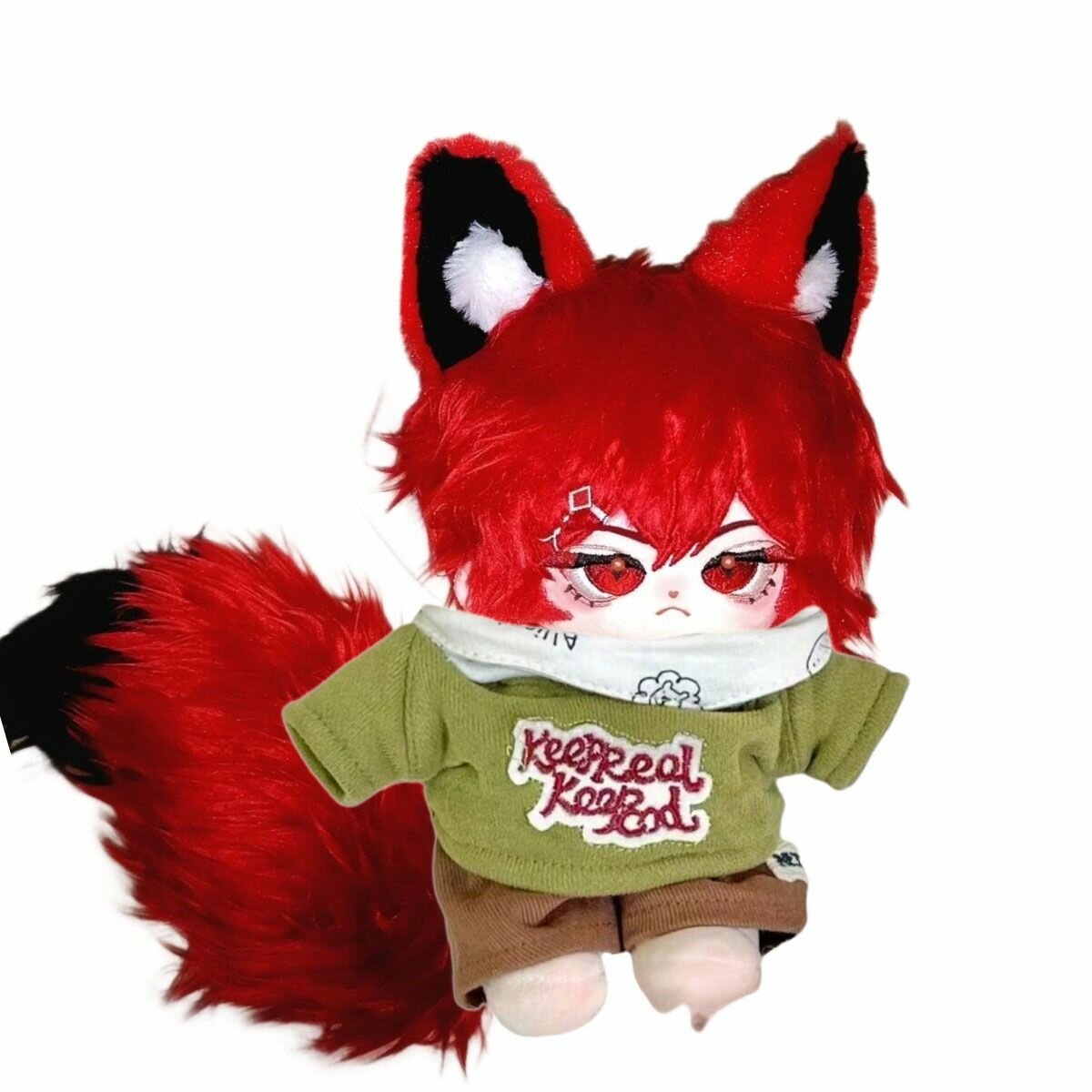 20cm Геншин Импакт Дилюк мягкие игрушки аниме ; Genshin Impact Diluc мягкая игрушка