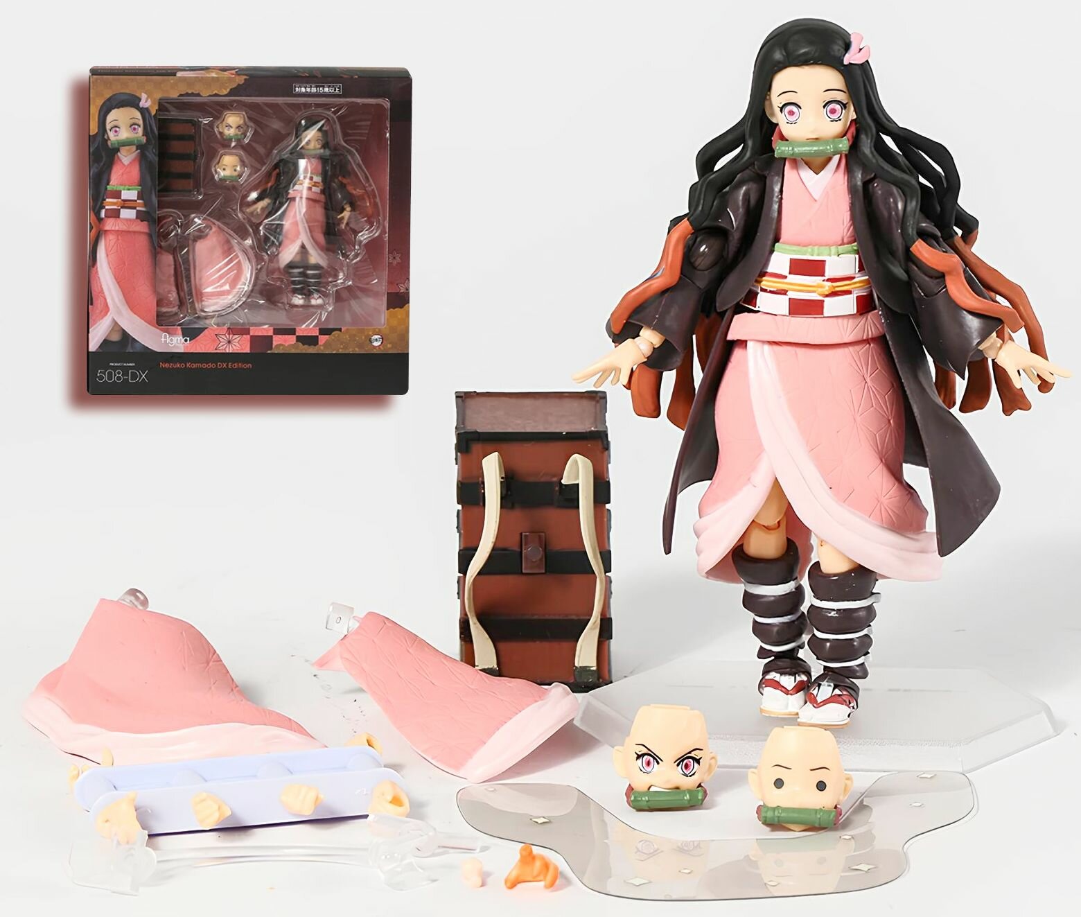 Фигурка Клинок рассекающий демонов Незуко Камадо / Demon Slayer Nezuko Kamado figma 508 (13см)