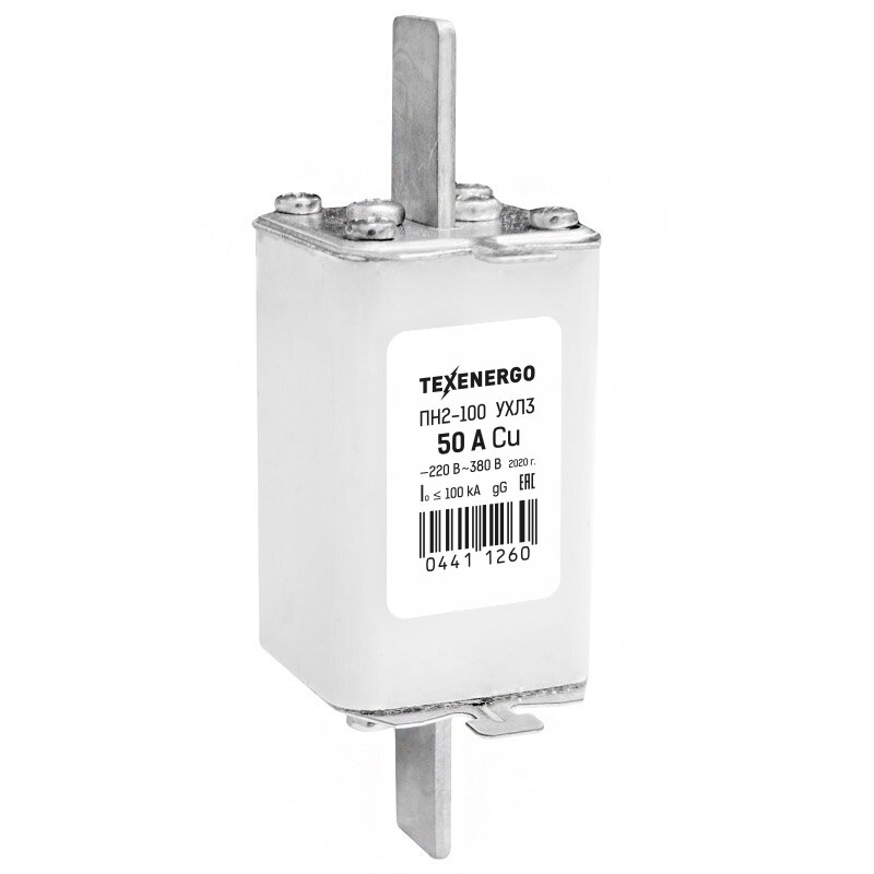 Плавкая вставка ПН2 100/50А медь PN2-100-50Cu