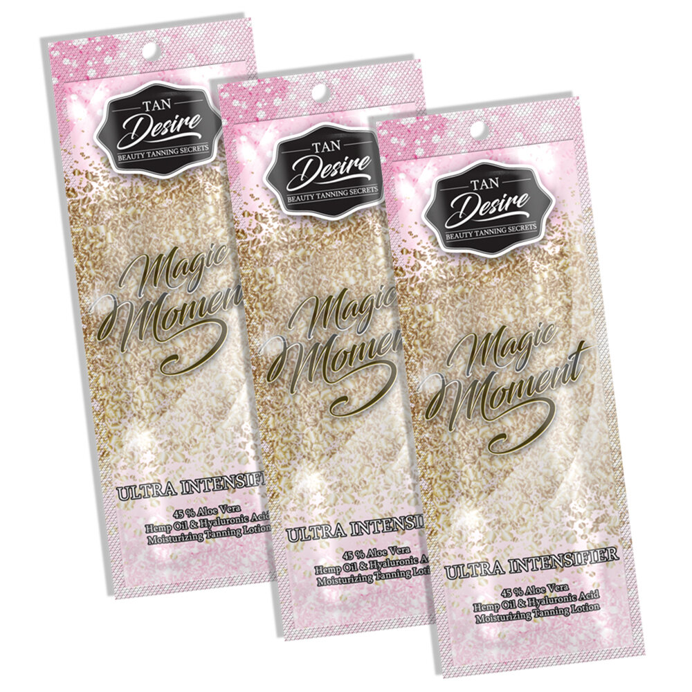 Крем Tan Desire Magic Moment для загара в солярии ультра-ускоритель набор 3шт 15 мл