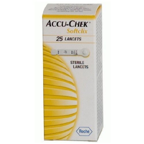 Ланцеты Акку-чек софткликс N25