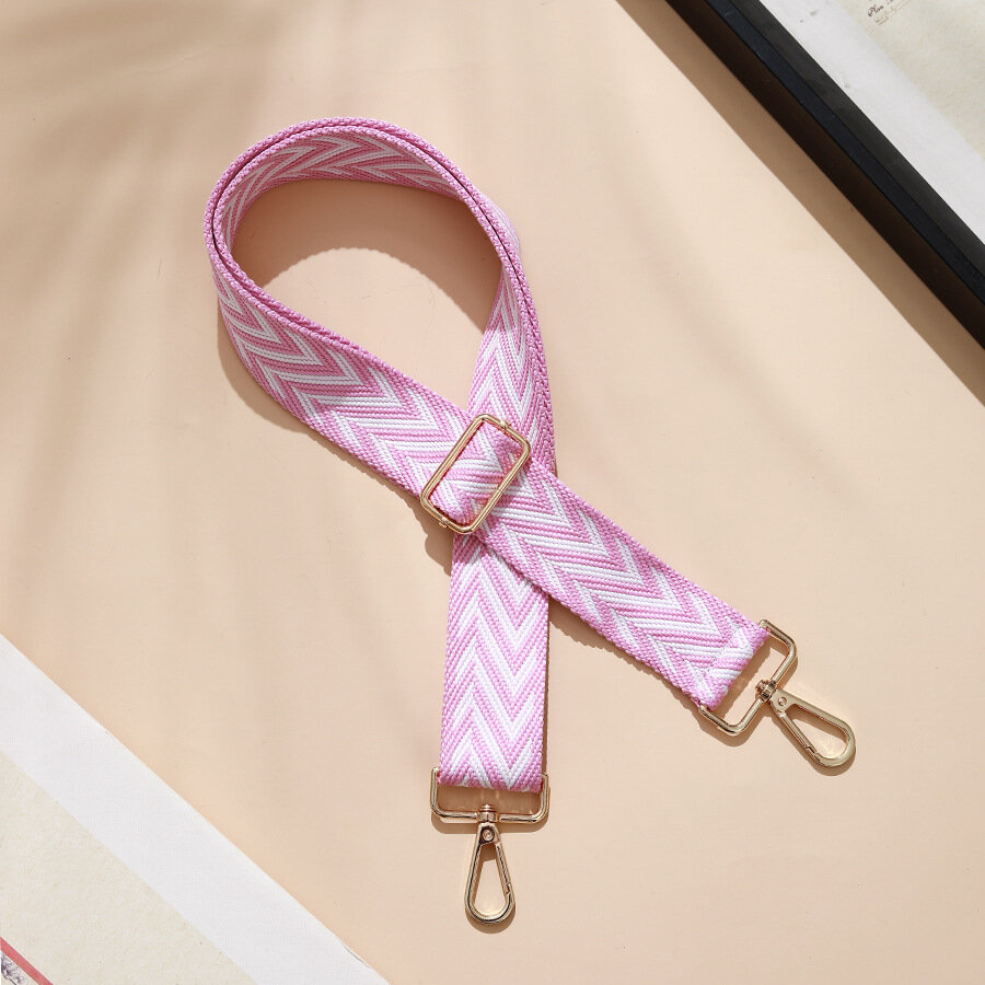 Плечевой ремень, для сумки, регулируемая длина, расширенный, универсальный, модный, золотой