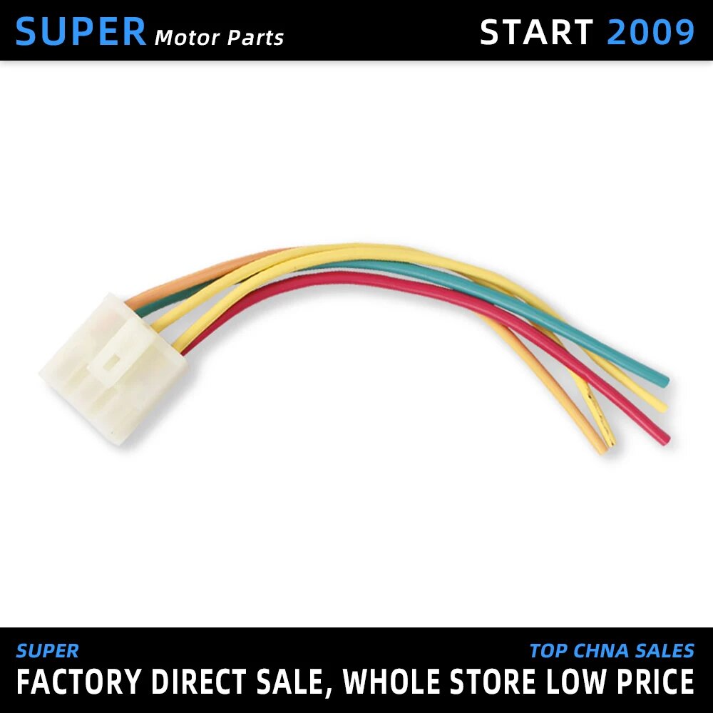 CVK 5-полосный регулятор выпрямитель Штекерный разъем подходит для Honda CB400 CBR600 CBR250 CBR400 NC19 NC22 NC23 NC29