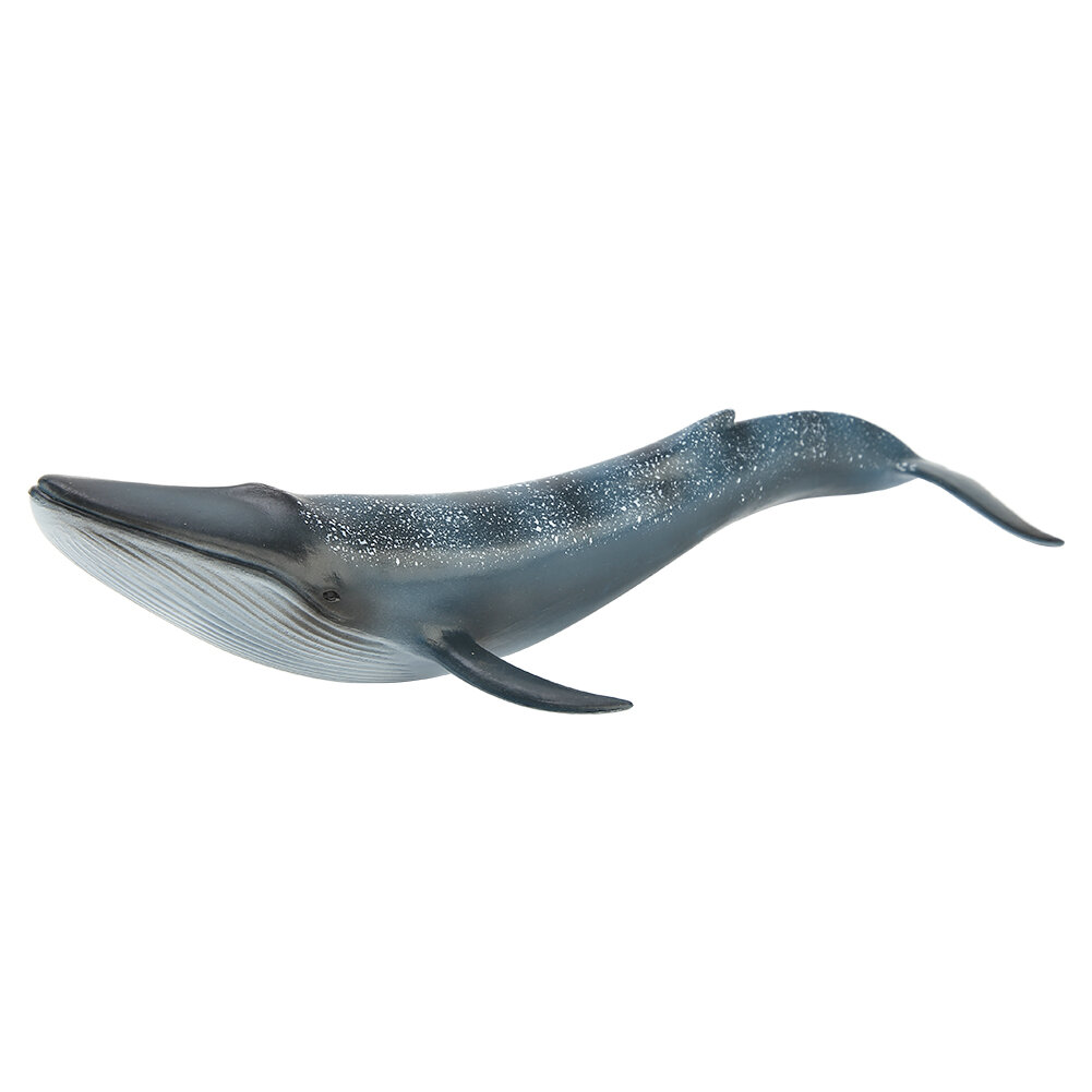 Simulation Whale Miniature Animal Toy Collection Figurine Home Decor Ornament (Blue Whale)