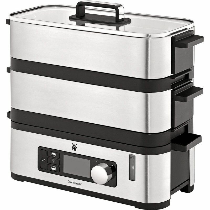 Пароварка электрическая WMF Пароварка KITCHENminis, серебристый