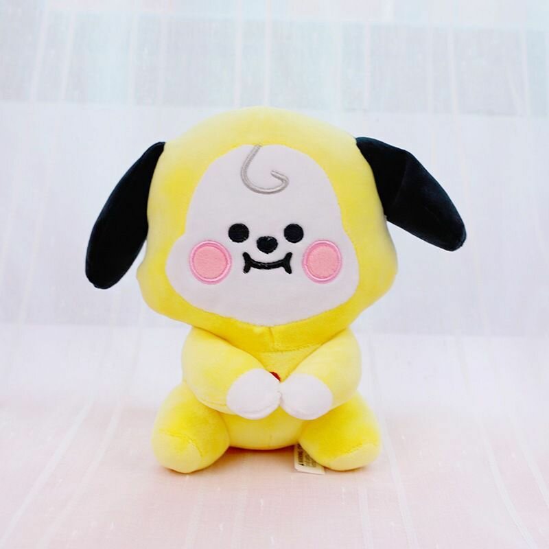 Кукла BT21 сидящая KPOP Baby TATA Plush Toy MANG BTS KOYA CHIMMY 20см, COOKY