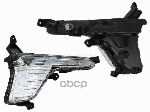 Фара противотуманная (Слева/ LED/ ДХО) Hyundai Sonata 17-19 Sat арт. ST-321-2018LLD
