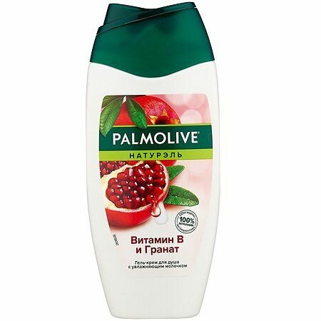 Гель для душа Palmolive Роскошная мягкость Витамин В, Гранат, 250 мл