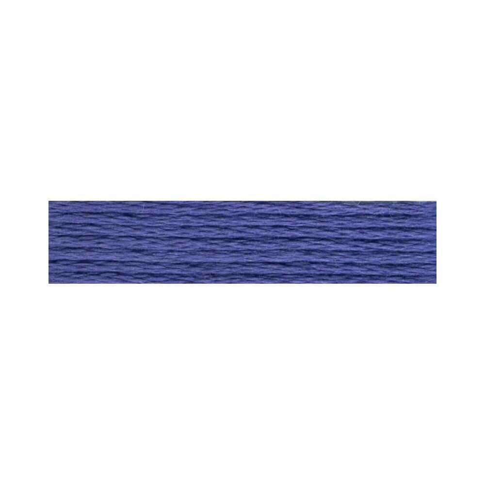 Нитки Anchor Мулине, для вышивания, 100% хлопок, 12х8 м, 0122, синие (4635)