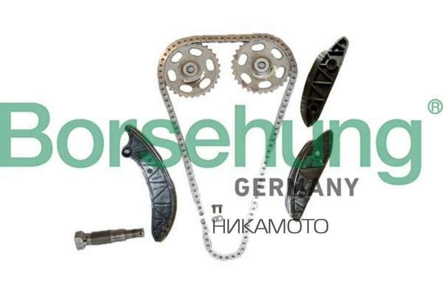BORSEHUNG B12725 Комплект цепи MB C(W204) ГРМ