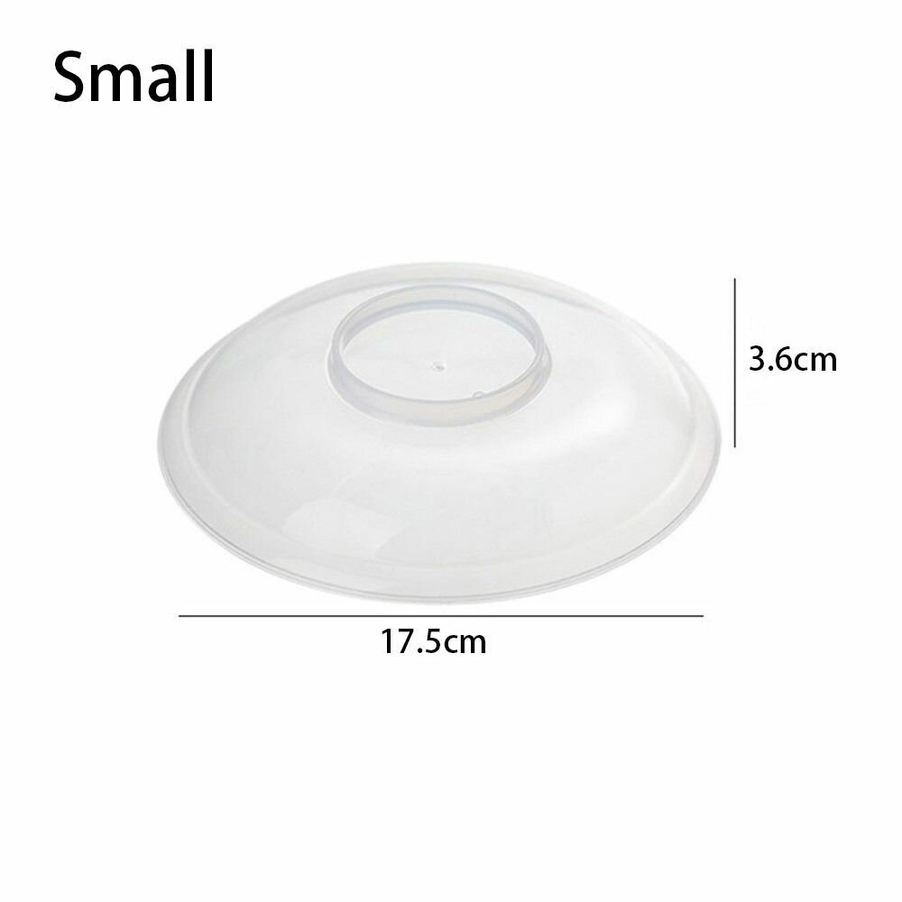 Универсальная крышка для микроволновки от брызг и жира 17.5 19 21 см защита от загрязнений и пересыхания еды