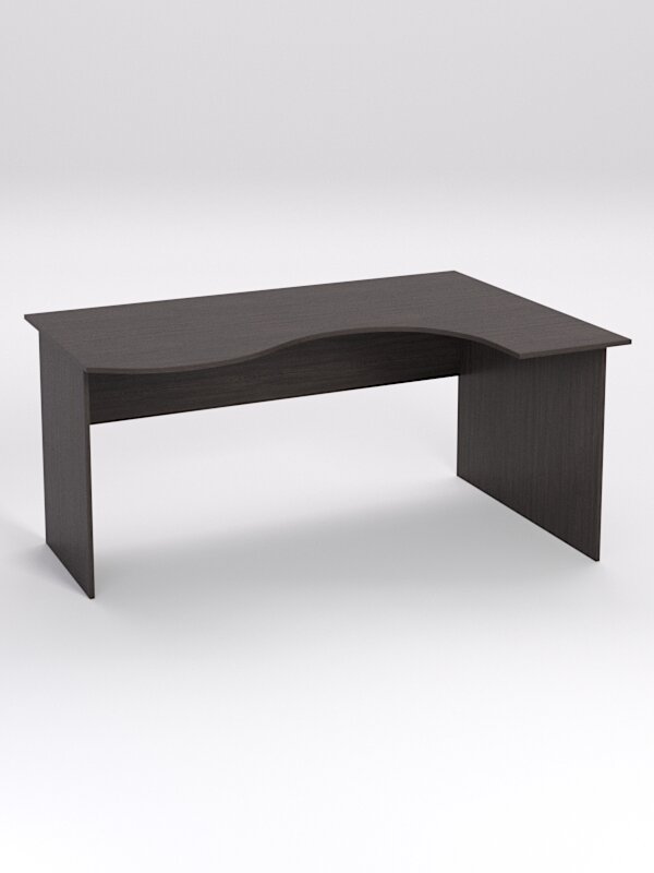 Стол эргономичный офисный СЭ-12 (правосторонний), Дуб Венге. Производитель товара - компания Westcom.