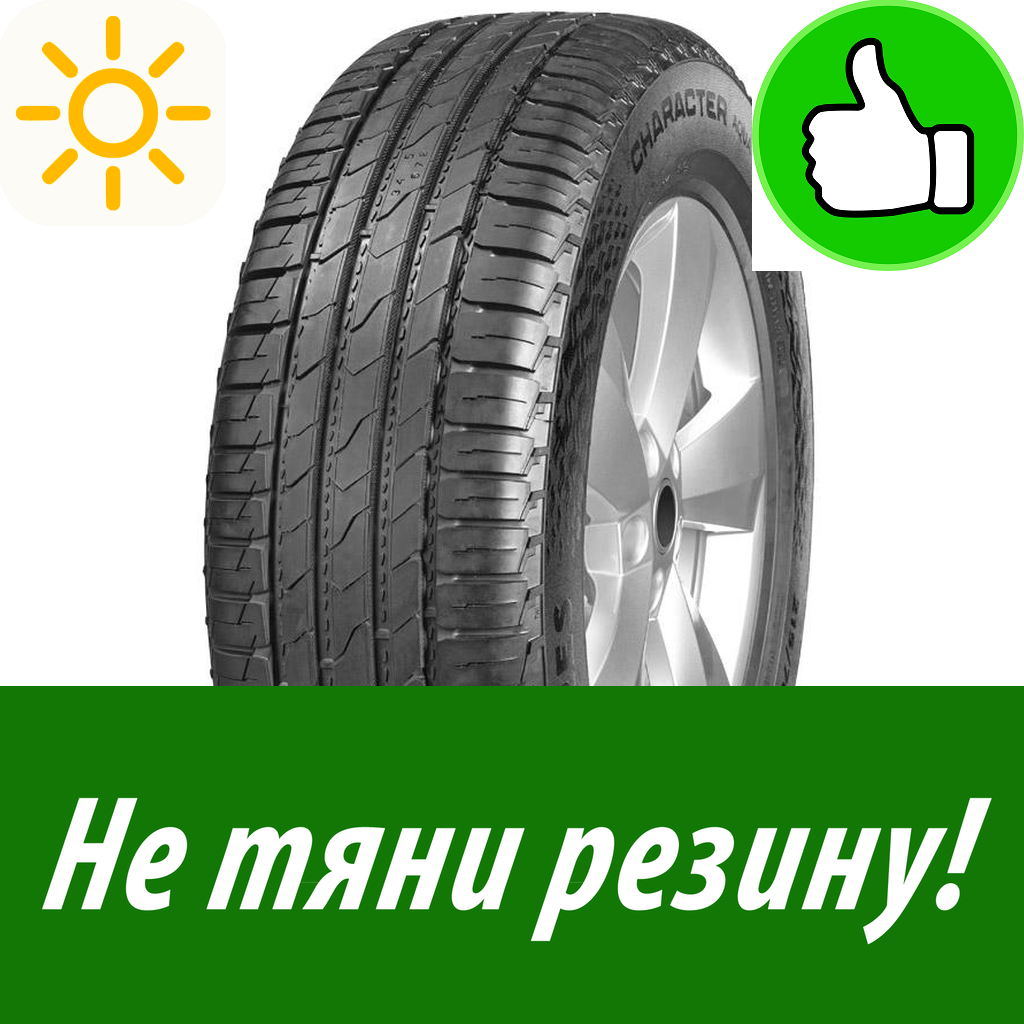 Летняя Шина Ikon 235/75 R16 Character Aqua Suv (Nordman S2 Suv) 108T для легкового автомобиля
