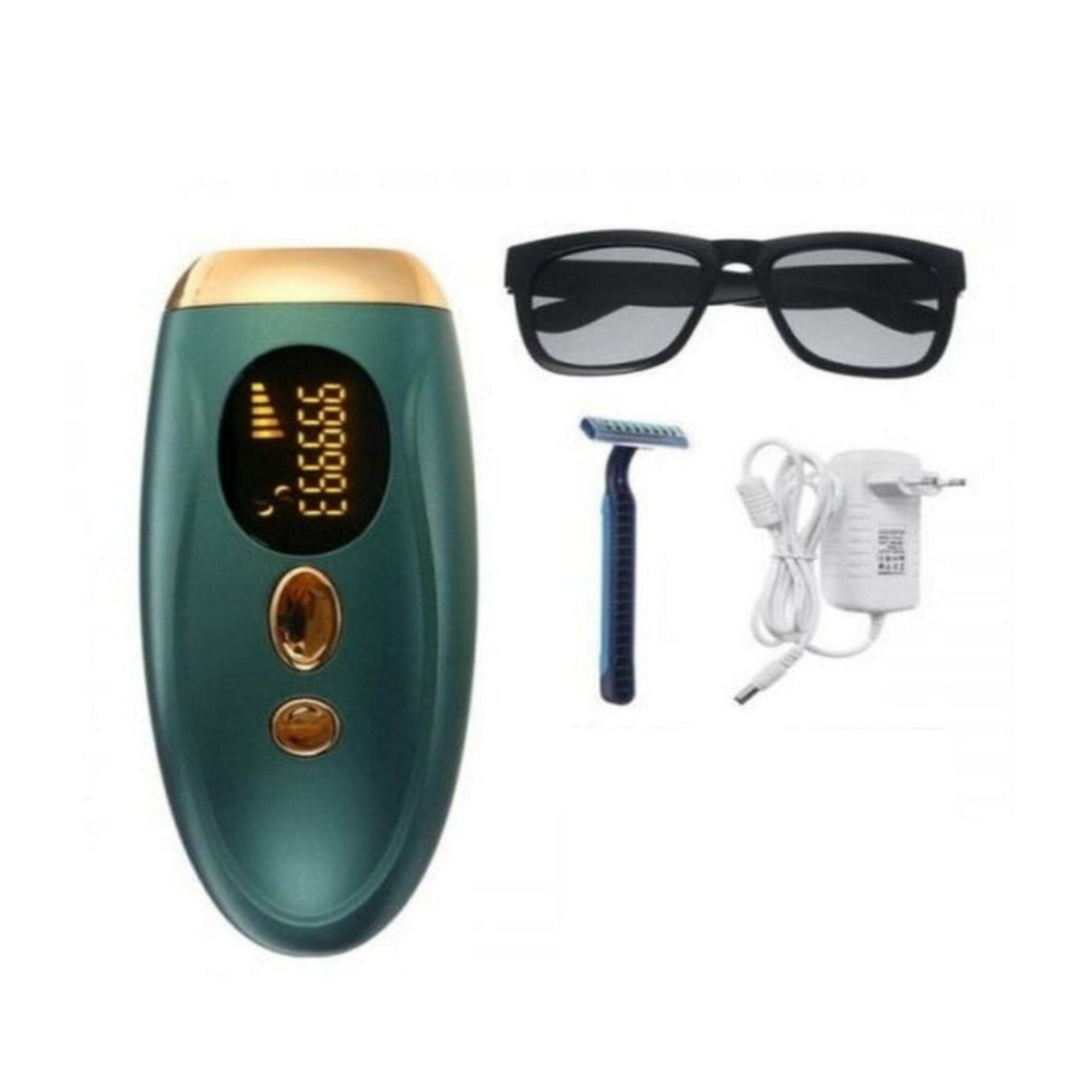 Эпилятор лазерный IPL для домашнего использования, женский, зеленый