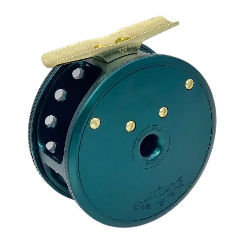 Классическая механизированная катушка для нахлыста Green3