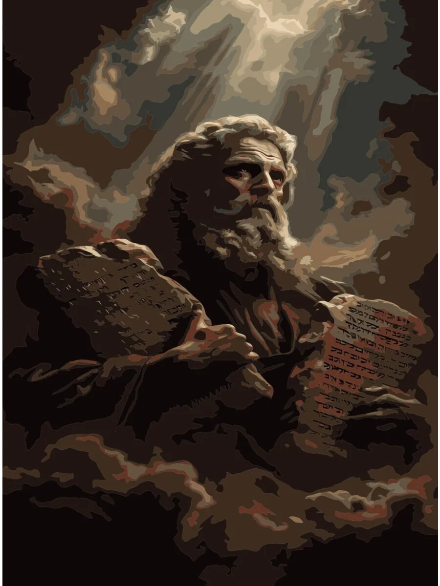 Картина по номерам 30x40 см зевс