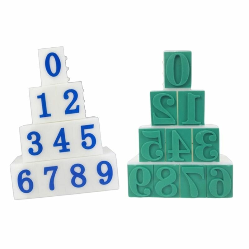 Цифровой номер, цифровая печать-042 Очень крупная печать