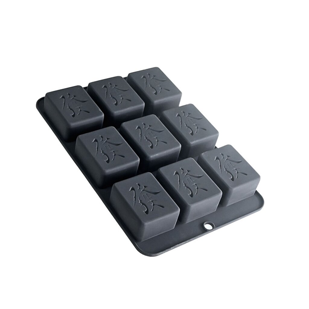 4/9 Полости Маджонг Фа Силиконовые Формы Для Выпечки В Китайской Новогодней Тематике Кондитер