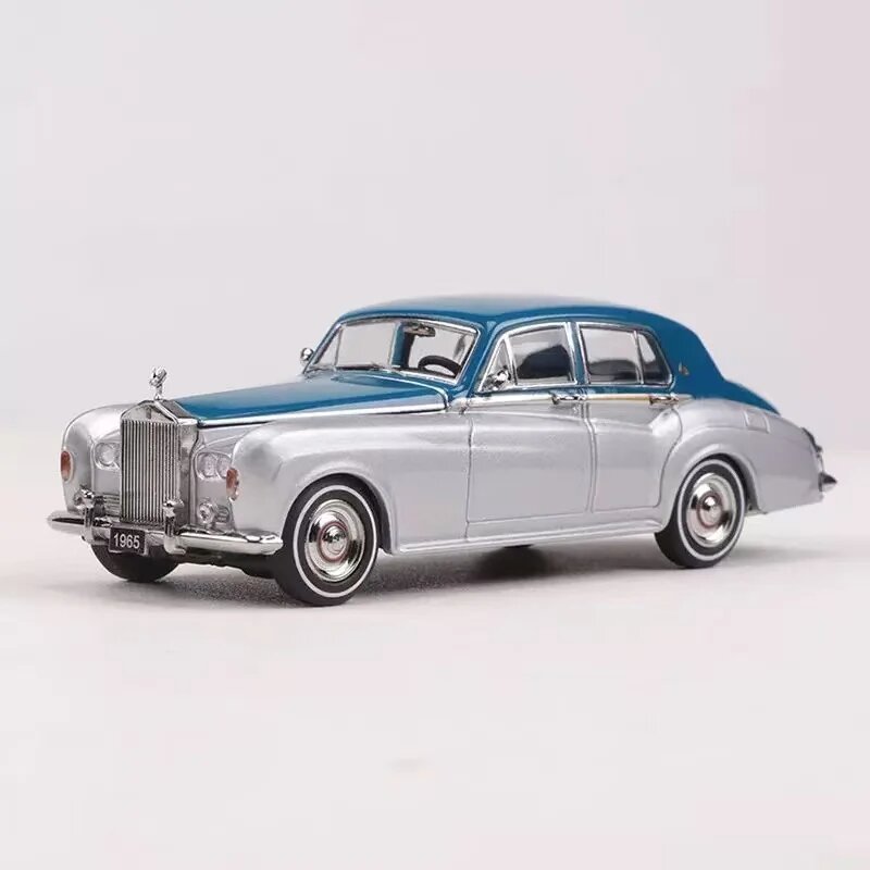 GFCC Миниатюрный автомобиль Rolls Royce Silver Cloud 1:64 Deep Blue silver 3rd