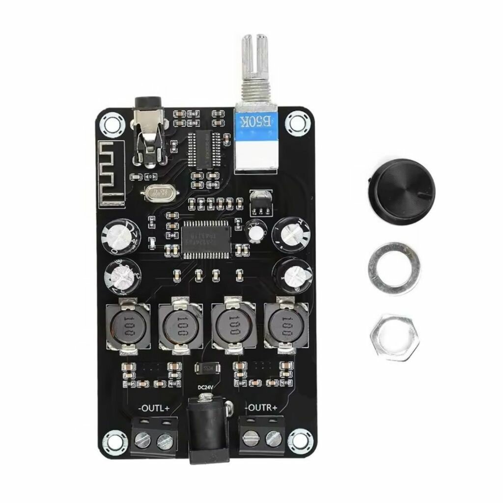 Двухканальный аудиоусилитель 50Вт, 1pc