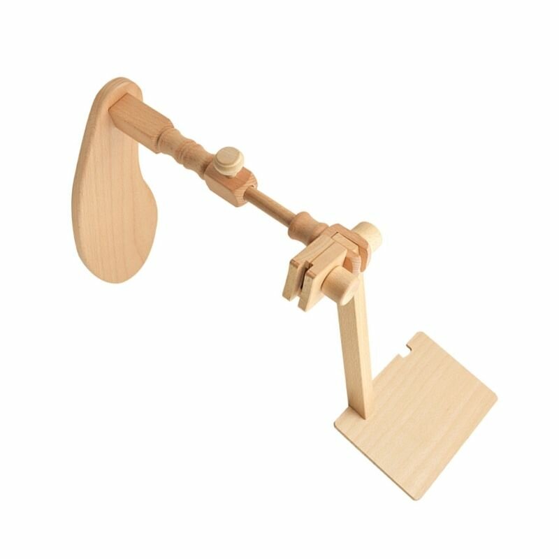 Настольная рамка для вышивания из бука с регулируемым сиденьем бытового типа