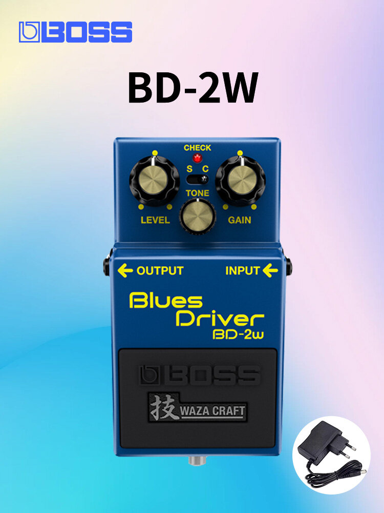 BOSS BD-2W блюзовый перегруз педаль эффектов электрическая гитара аксессуары