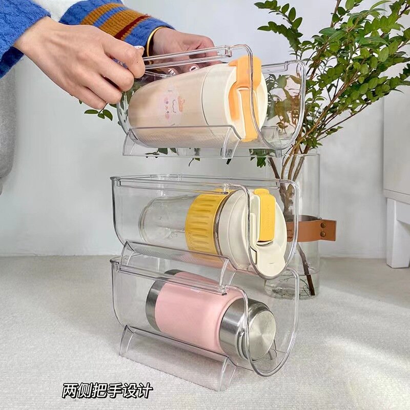 Органайзер для бутылок "Всписках", складной, прозрачный, пластик, 2 шт