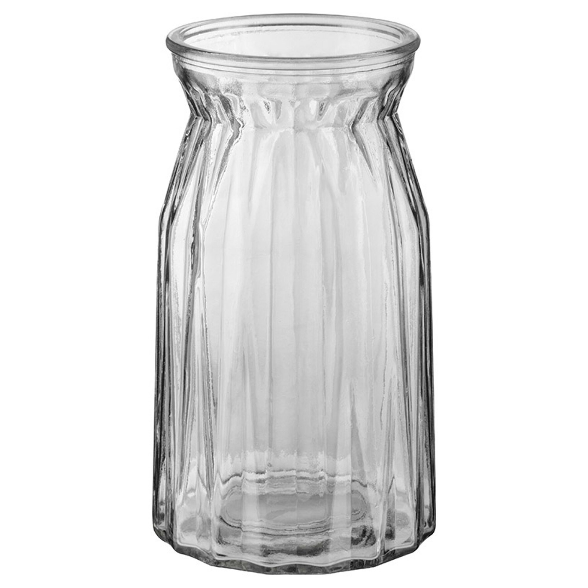 Ваза MALLONY Romantica, высота: 20см, материал: стекло, цвет: прозрачный