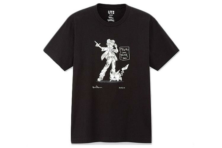 Футболка UNIQLO X Daniel Arsham X Pokemon