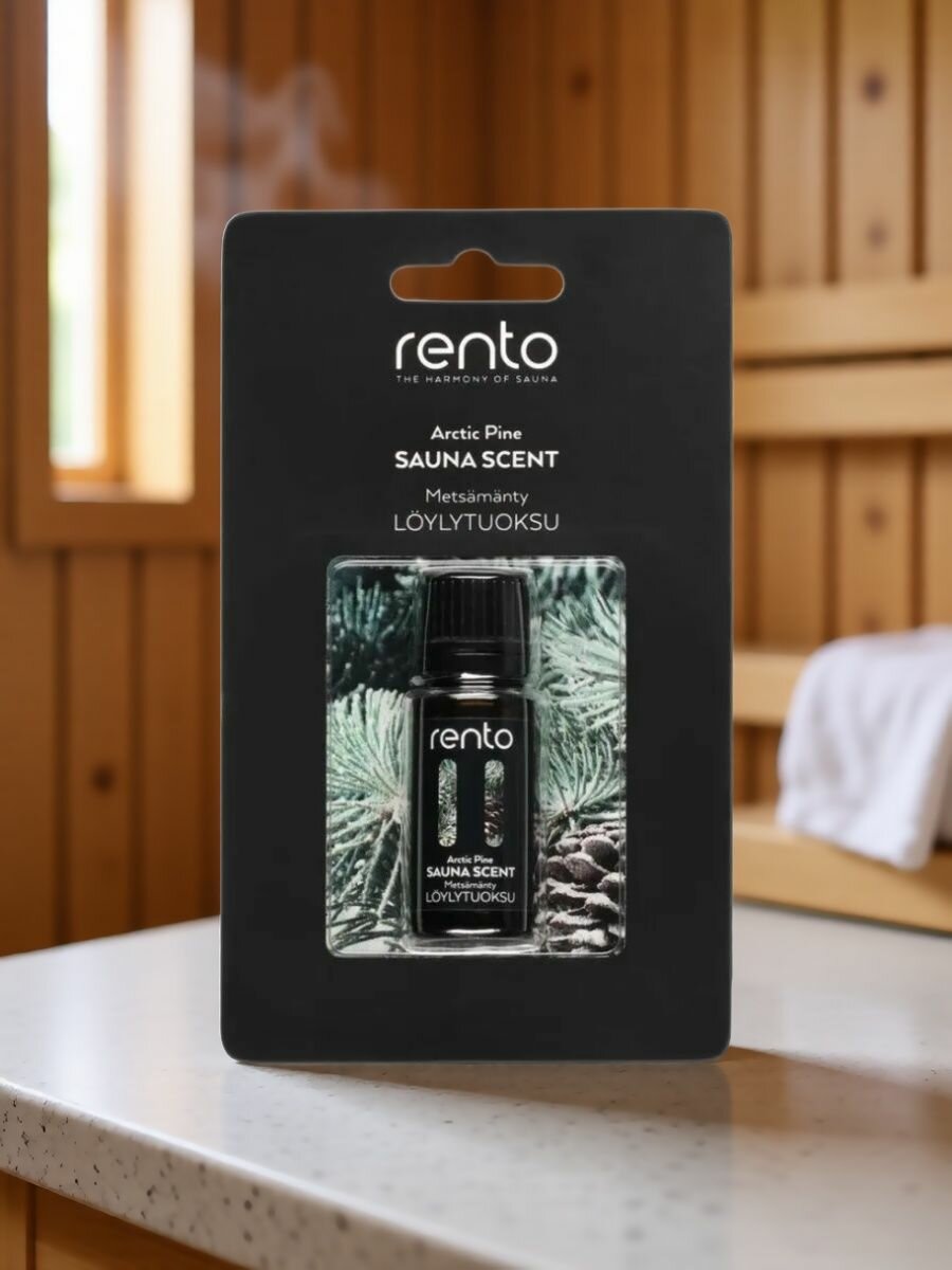 Ароматизатор Rento Arctic Pine, безопасный, для бани и сауны, 10 мл