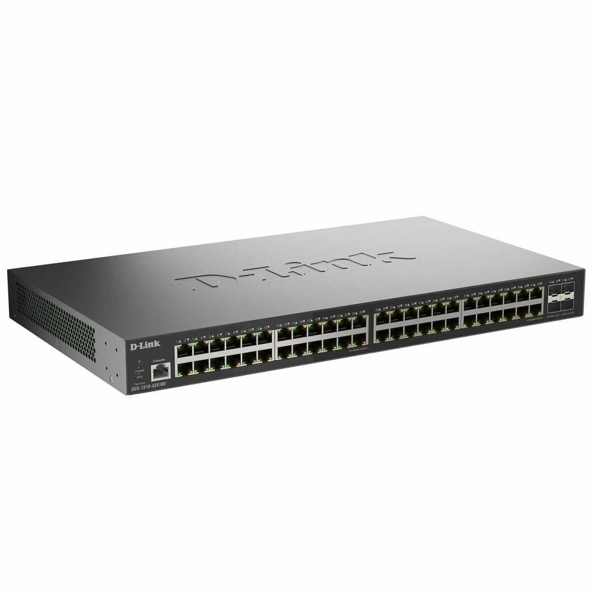 Коммутатор D-Link DGS-1210-52X/ME, L2, 176 Гбит/с, управляемый (DGS-1210-52X/ME/C1A)