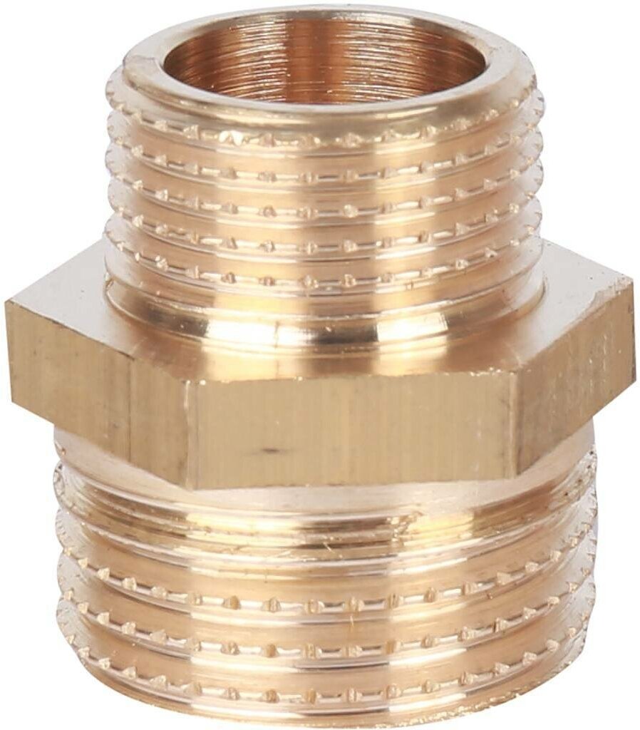 Ниппель резьбовой НР 3/4" x 1/2" латунь TIEMME