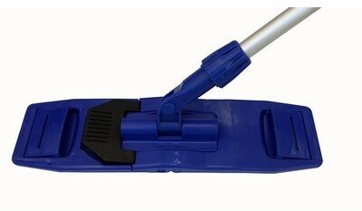 Швабра фалундер д/пола пластик 40х10см педаль рукоятка д/всех видов МОПов ЭкоКоллекция 372580