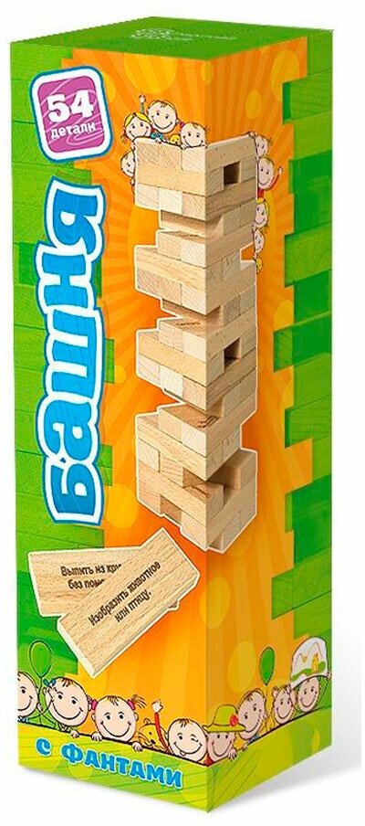 Башня с заданиями для детей