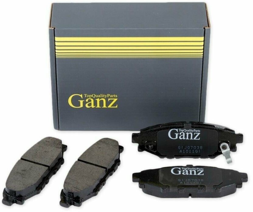 Тормозные колодки задние SUBARU Forester / Legacy / Outback GIJ07038 GANZ