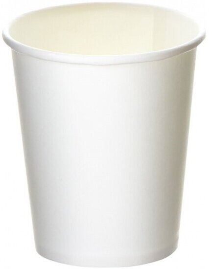 Стакан одноразовый бумажный Huhtamaki 200 мл , 50 шт/уп, белый