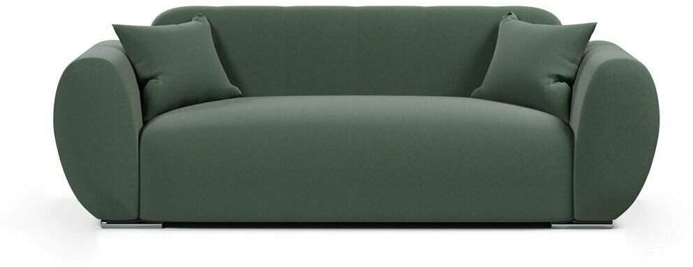 Диван Китти (Kitty), 224х94х94 см, диван нераскладной, ППУ, мягкие подлокотники, удобное сиденье, декоративные подушки