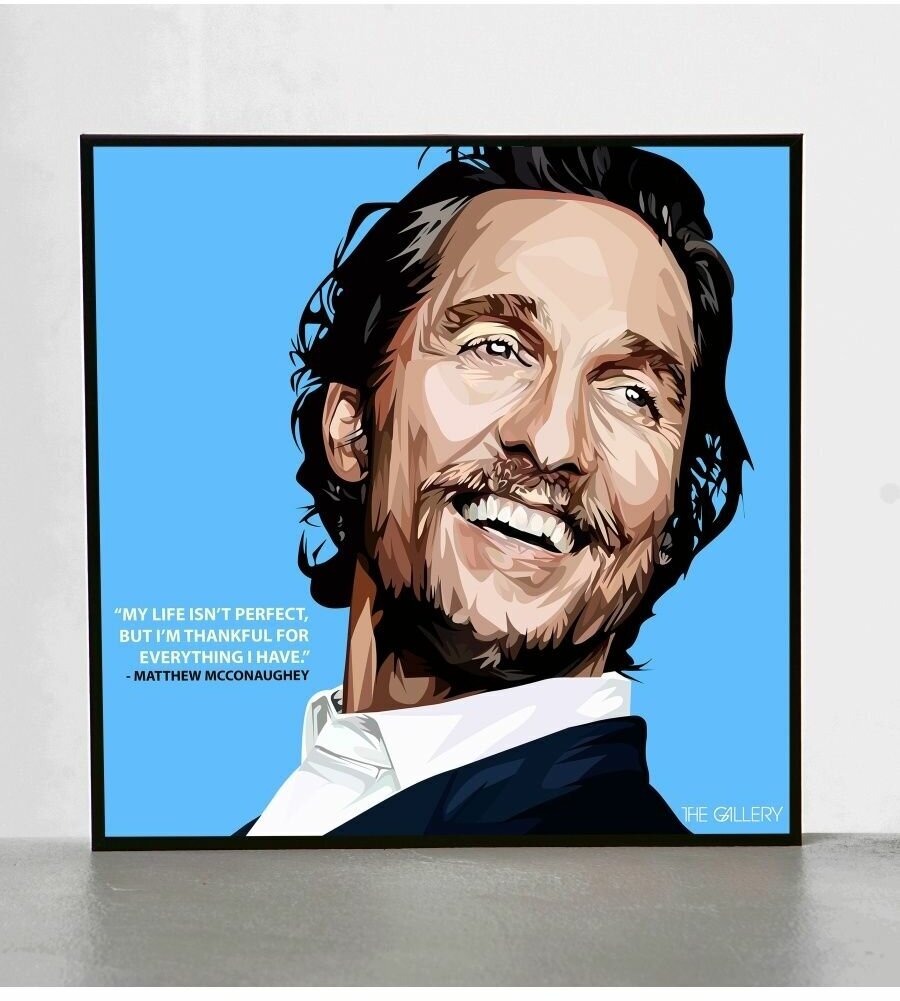 Картина постер Мэттью Макконахи Интерстеллар Джентельмены