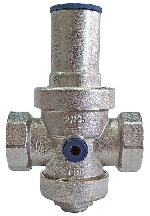 Регулятор давления поршневого типа STOUT - 1" (ВР/ВР, PN25, Tmax 130°С)