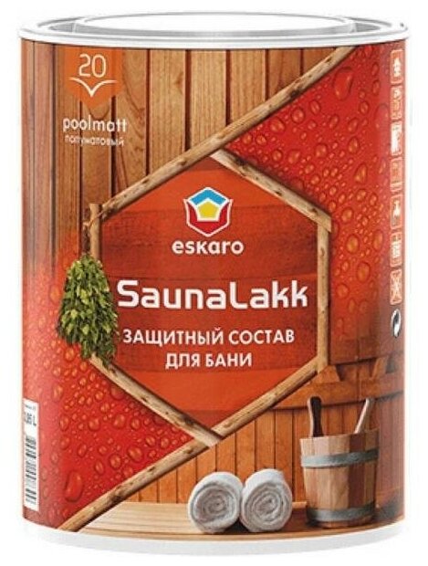 Лак Eskaro Saunalakk 2.4л ESL012
