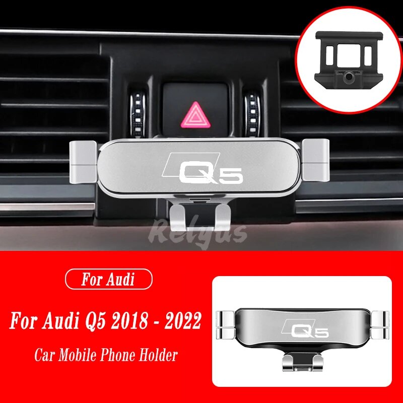 Держатель телефона в Audi Q5 2018-2022, Q5 Silver
