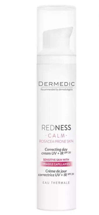 Dermedic Redness Корректирующий дневной крем UV + IR SPF 20 40 мл